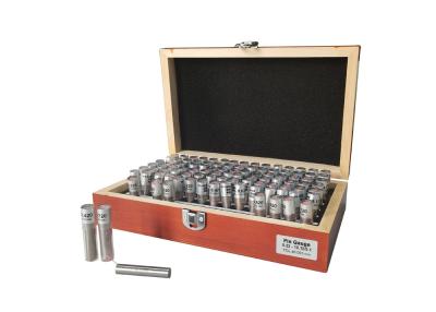 Cina Set di calibri a spillo di precisione 0.22-10.12, perni di calibro in acciaio temprato per ispezione dimensionale in vendita