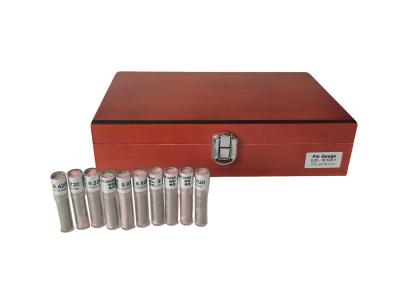 Cina Set di calibri a spillo di precisione 0.22-10.12, perni di calibro in acciaio temprato per ispezione dimensionale in vendita