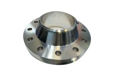 China Titanium Weld Neck Flange Pipe Connections for Chemical Ocean Engineering for sale