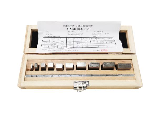 Quality Rectangular Gauge Block Set 10Pcs Grade 1 For Laboratory Inspection And for sale