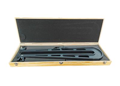 China 0-25.4mm/0-1" Digital Thickness Gauge for Paper / Film / Leather Measurement With 700mm Measuring Depth for sale