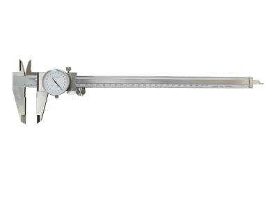 China Precision Ground 0-300mm Dial Caliper With Depth Gauge And Step Measurement for sale