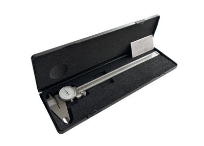 China Precision Ground 0-300mm Dial Caliper With Depth Gauge And Step Measurement for sale