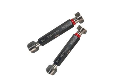 China Highly Precise M24X1.5-6H Metric Thread Plug Gauge for Accurate Thread Checking for sale