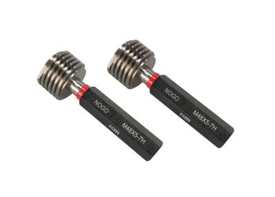 China Metric Thread Plug Gauge M48X5 7H NOGO Type Precision Measuring Tool for sale
