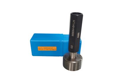 China Highly Precise Metric Thread Plug Gauge M56 GO Side for Manufacturing Inspection for sale