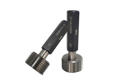 China Highly Precise Metric Thread Plug Gauge M56 GO Side for Manufacturing Inspection for sale