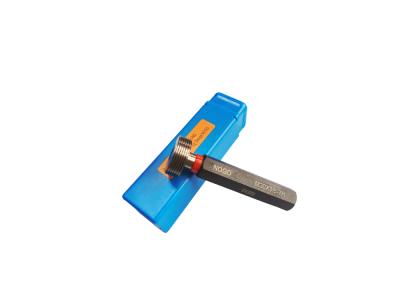 China NOGO Type M30X1.5-7H Metric Thread Plug Gauge for Testing Tapped Holes for sale