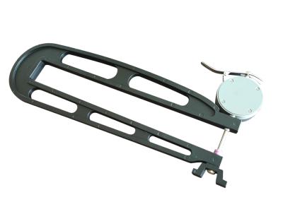 China Customized Digital Thickness Gauge With 0-25.4mm/0-1'' Measuring Range With 300mm Measuring Depth for sale