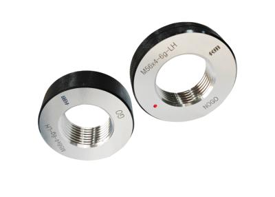 China GO and NOGO M56X4 Metric Thread Ring Gauge for Screws Bolts and Threaded Rods with Left Hand for sale
