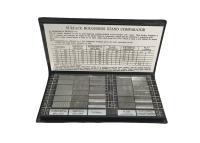 China Portable 30Pcs Surface Roughness Comparator Kit Calibrated Surface Finish Reference Block for QC Testing for sale