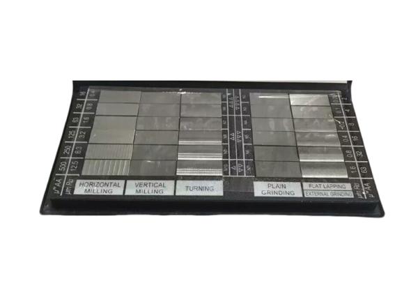 Quality Portable 30Pcs Surface Roughness Comparator Kit Calibrated Surface Finish for sale