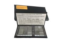 China Portable 30Pcs Surface Roughness Comparator Kit Calibrated Surface Finish Reference Block for QC Testing for sale