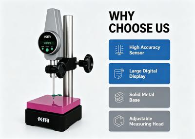 China Ultra-precise Digital Height Gauge with Ceramic Height Thickness Depth Measuring Instrument for Precision Automation Parts for sale