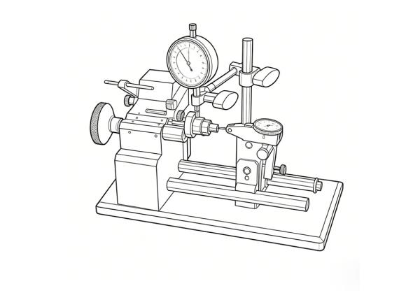 Quality Precision Shaft Concentricity Tester Coaxiality Measuring Instrument Eccentricit for sale