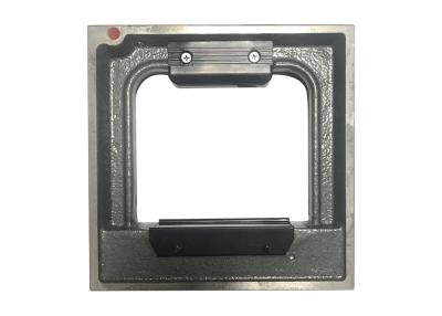 China Frame Spirit Bubble Level High Precision Cast Iron Frame Level Industrial Measuring Tool for Machine Tool Alignment for sale