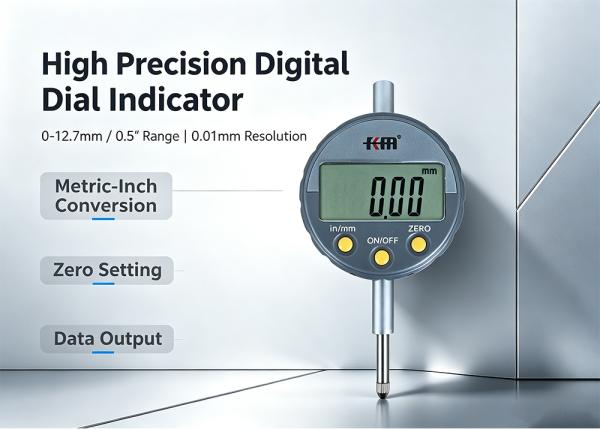 Quality Best Selling Standard Digital Indicator Gauge with 0-12.7mm/0-0.5