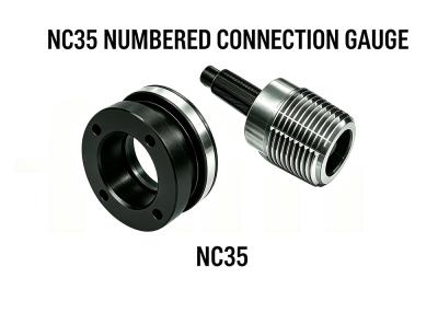 China 60-63HRC Hardness Precision Oil Measuring Device NC35 Numbered Connection API Spec 7-2 Thread Gauge for Field Service for sale