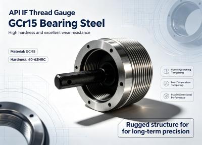 China IF (internal flush) Working Gauge API Spec 7-2 Rotary Shouldered Connection Gauges Professional Manufacturer for sale