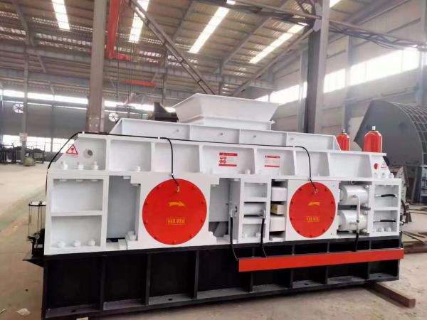 Quality Hydraulic Mining Crusher Double Roll Crusher 800mm Wide Roller Adjustable for sale