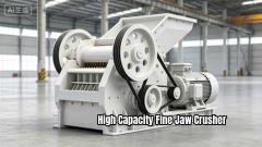 PEX500 1500 Fine Jaw Crusher High Capacity Crushing Solution