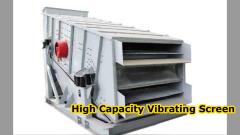 High Efficiency Vibrating Screen for Aggregate Processing