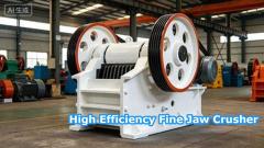 PEX300 1300 Fine Jaw Crusher High Efficiency Crushing