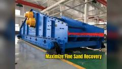 High Frequency Vibrating Screen for Fine Sand Recovery