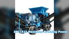 ZPC1822 Heavy Hammer Crusher High Capacity Stone Processing