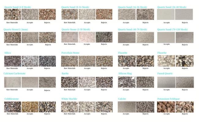 Automatic CCD Intelligent Salt Color Sorter Machine with CE Certification
