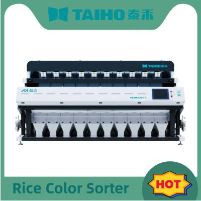 China 2000.000kg Customized Taiho Corn Sorting Machinery Rice Optical Sorter Machine With 630 Channels for sale