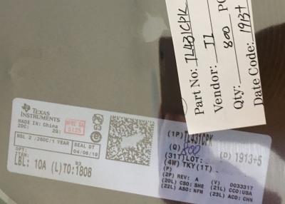 중국 조정가능한 정밀도 분로 규칙 TL431CPK 전자 직접 회로 판매용