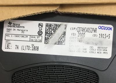 China Hi-Spd CMOS Mltplxr Demltplxr CD74HC4052PWR Analog Switch Ic for sale