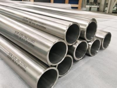 China ASTM A790 UNS S31803 2205 Duplex Stainless Steel Pipe for Sour Service with H₂S and Chloride Stress Corrosion Cracking Resistance for sale