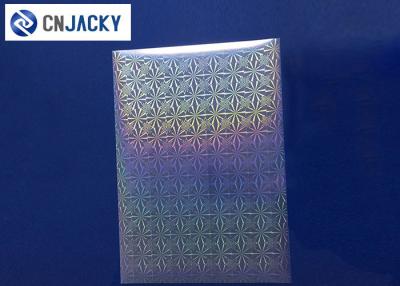 China Película olográfica del PVC de la capa material clara de Smart Card para la tarjeta de las tarjetas/VIP de la identificación en venta