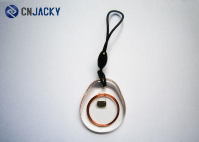 Cina Catena dell'orologio trasparente bianca di chiave di prossimità, etichetta del tasto induttiva di Rfid della gamma di 5mm - di 3 in vendita