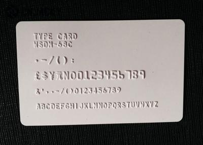 Cina Goffratrice della carta del PVC CNJ-2000 per la carta di credito/carta di visto/carta di appartenenza in vendita