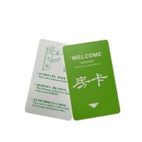 China Custom Waterproof RFID Hotel Key Card 125kHz 13.56MHz Rectangular PVC for sale