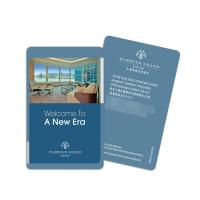 China Custom Waterproof RFID Hotel Key Card 125kHz 13.56MHz Rectangular PVC for sale