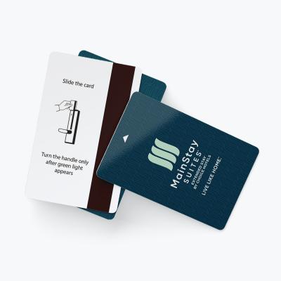 Cina Carta di plastica in PVC personalizzabile con striscia magnetica spessore 0,76 mm in vendita