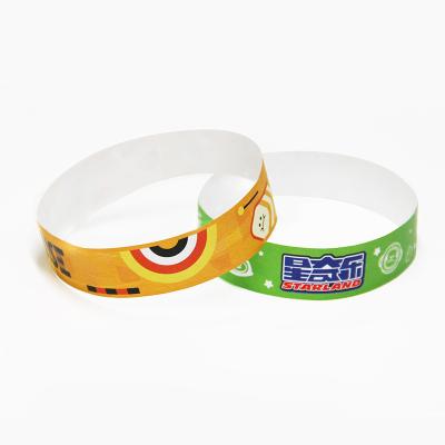 China Fudan FM1108 RFID Tyvek Armbanden Passieve RFID Armband Wegwerp Te koop