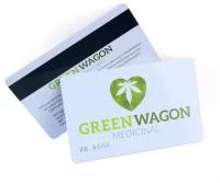 China Custom Plastic Gift Cards with Magnetic Stripe for Loyalty Programs 85x54mm for sale