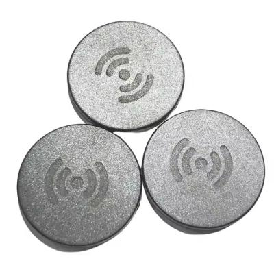 China Waterproof Washing Coin UHF NFC Laundry Tag RFID Button Tags For Cloths Management for sale