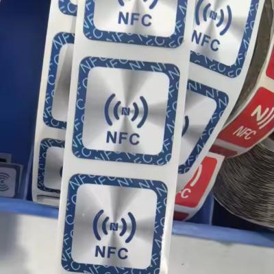 China Waterproof Custom NFC Sticker On Laptop Cellphone Checkpoint IT Asset for sale