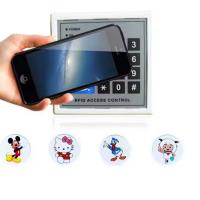 China Programmable NFC Phone Sticker NTAG213 144 Bytes Waterproof Custom QR Code for sale