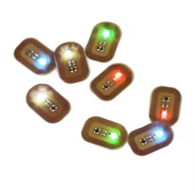 Cina Adesivo lampeggiante per cellulari a LED NFC Adesivo per unghie a LED per la bellezza Condivisione sui social media in vendita