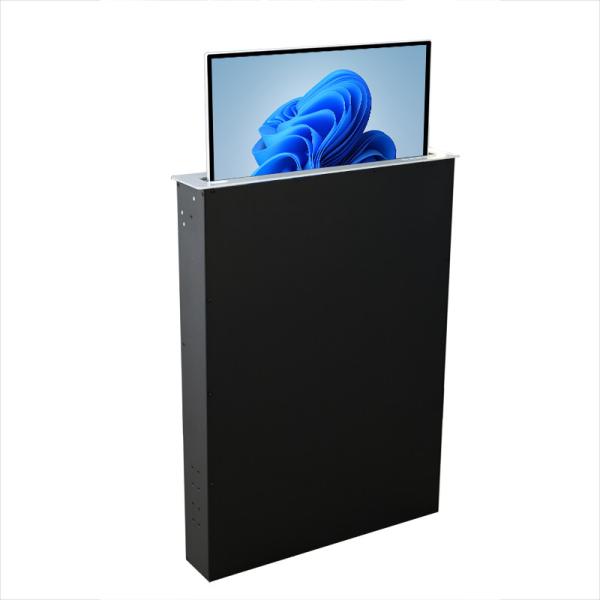 Quality 15.6 Inch Monitor Lift Hidden Conference Desktop LCD Motorized Lifting Monitor for sale