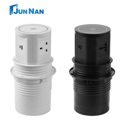 China Pop-Up Socket Kitchen Smart Plug with USB and Wireless Charging Wifi Power Outlet for sale