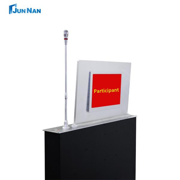 Quality Remote Control Lcd Electric Monitor Lift Motorized With Back Screen Lcd Monitor for sale