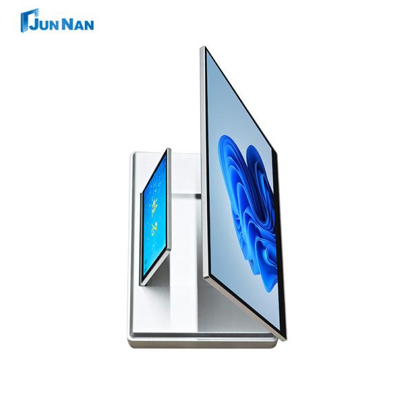 Quality LCD Motorized Lifting Monitor Paperless USB Mircrophone Desktop Conference Terminal for sale